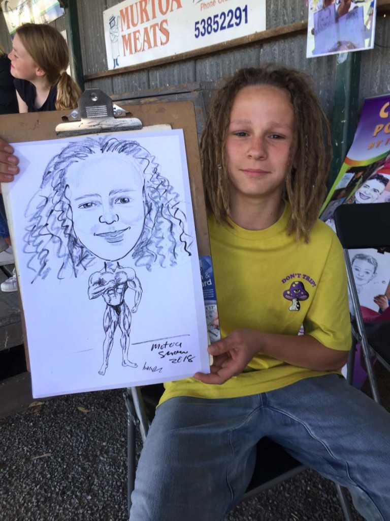 Murtoa Agricultural Show Friday 5th October 2018Cartoon Portraits by ...